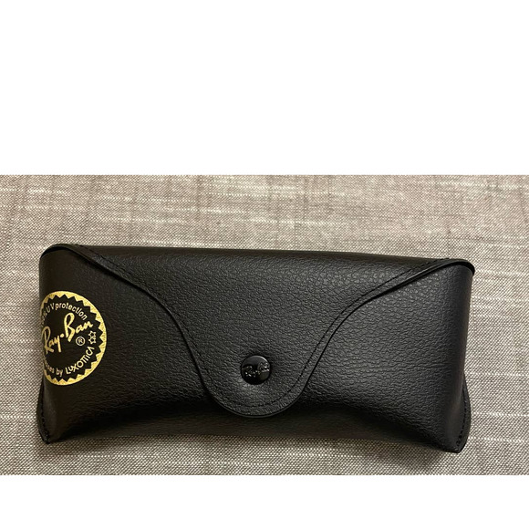 Ray-Ban | Accessories | New Ray Ban Black Leather Sunglasses Case ...